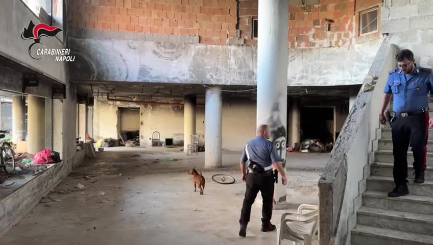 Napoli, recuperate munizioni al rione Conocal