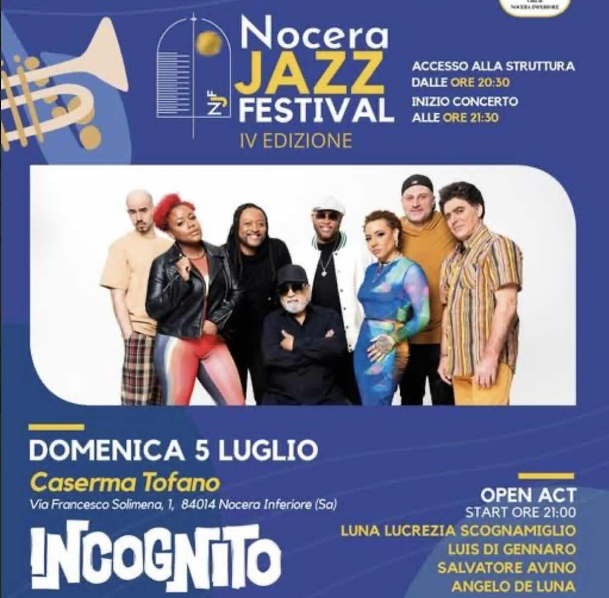 Incognito in Concert at the Nocera Jazz Festival: A Journey Through ...